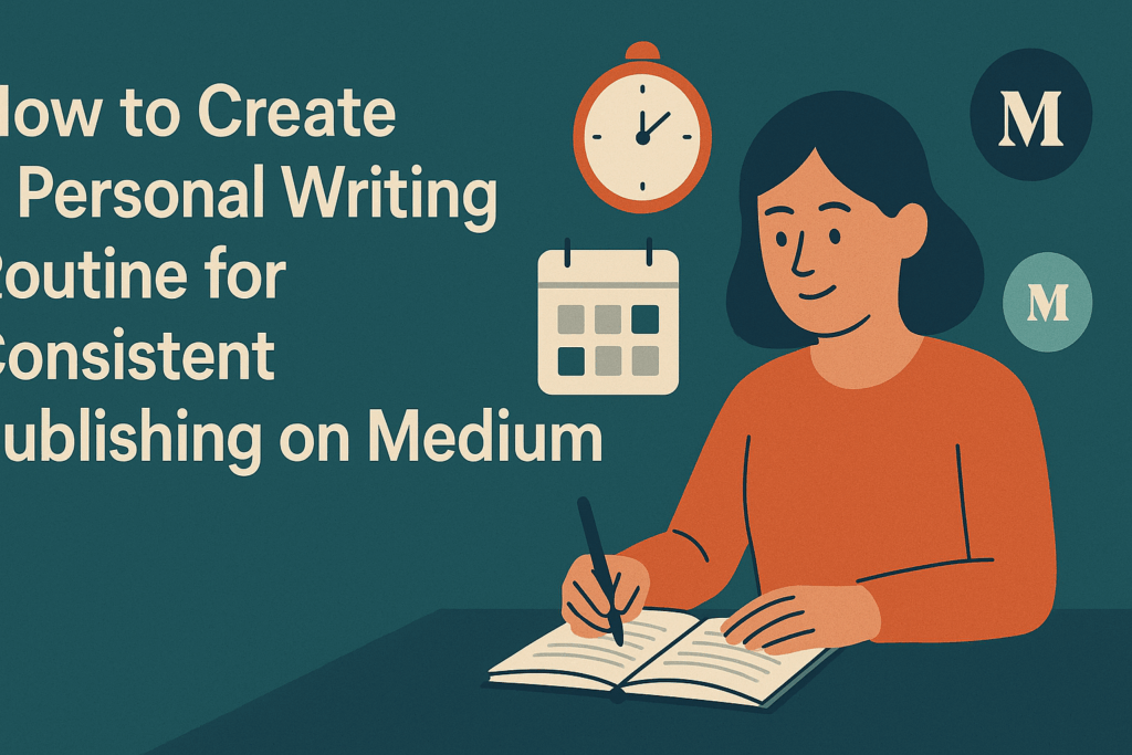 How to Create a Personal Writing Routine for Consistent Publishing on ...