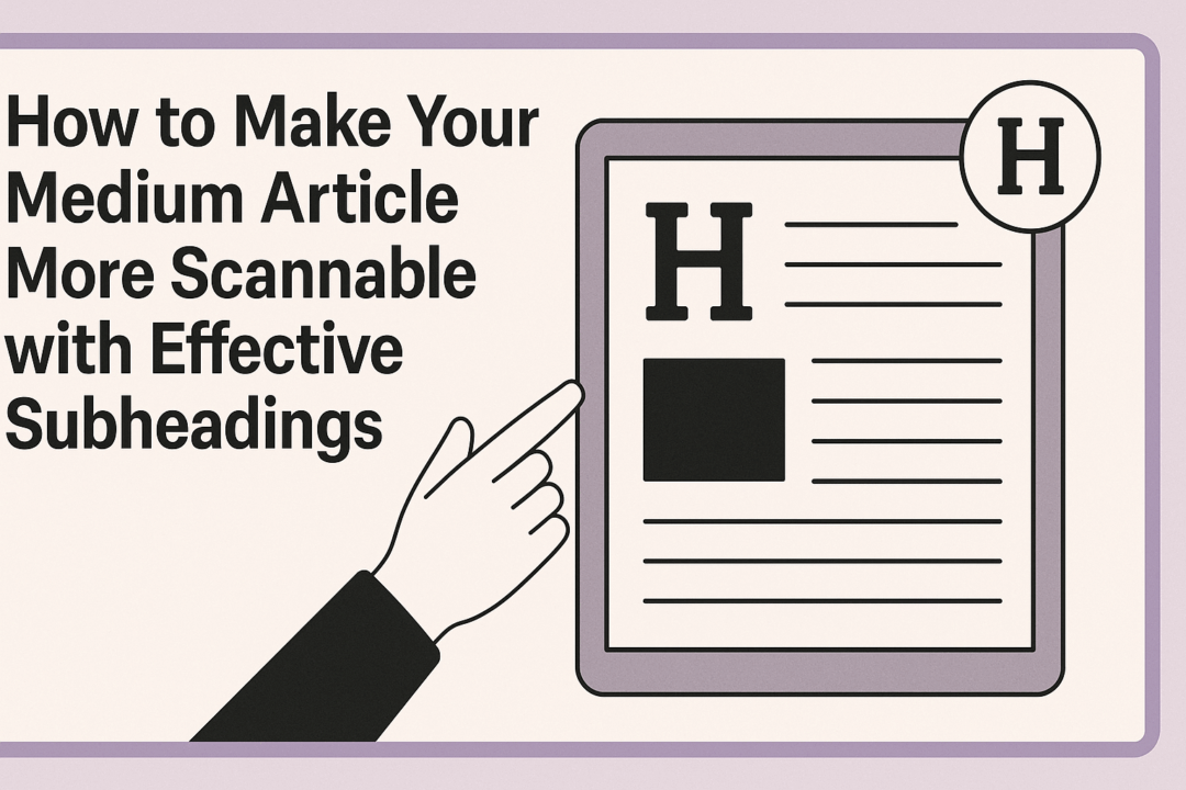 How to Make Your Medium Article More Scannable with Effective ...