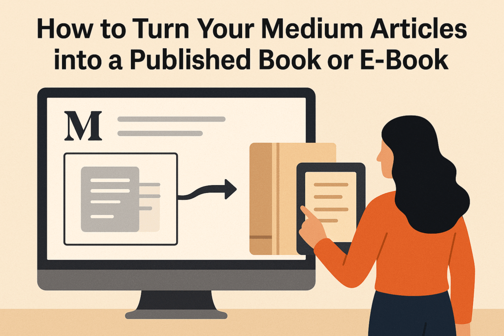How to Turn Your Medium Articles into a Published Book or E-Book ...