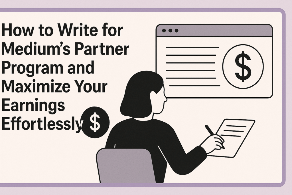 How to Write for Medium's Partner Program and Maximize Your Earnings ...